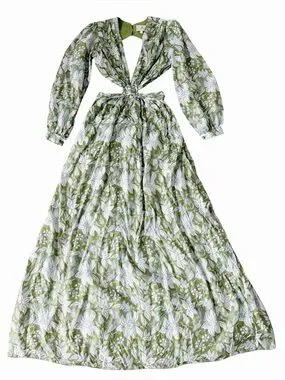 Hannah Artwear | Dresses | Hannah Artwear Rio Silk Maxi Dress In ...